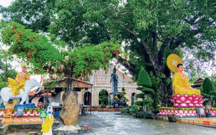 Chùa Gò Kén Tây Ninh - Độc đáo ngôi chùa thiêng trăm tuổi